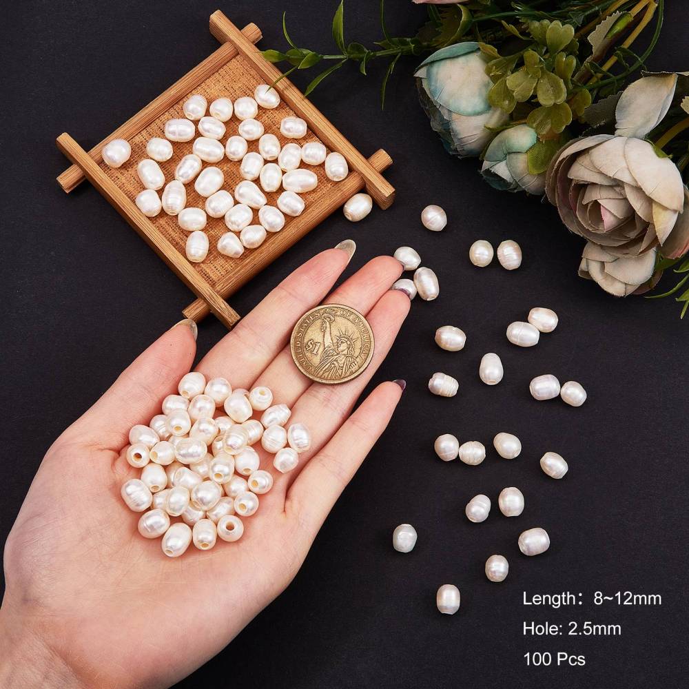Natural pearls with large hole – AAA Craft Wire