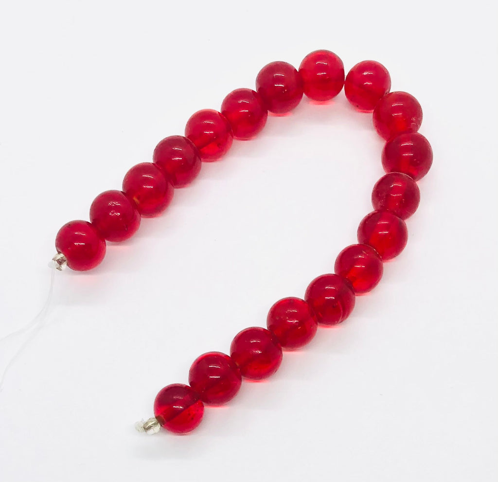 Murano Glass Red Translucent Strips – AAA Craft Wire