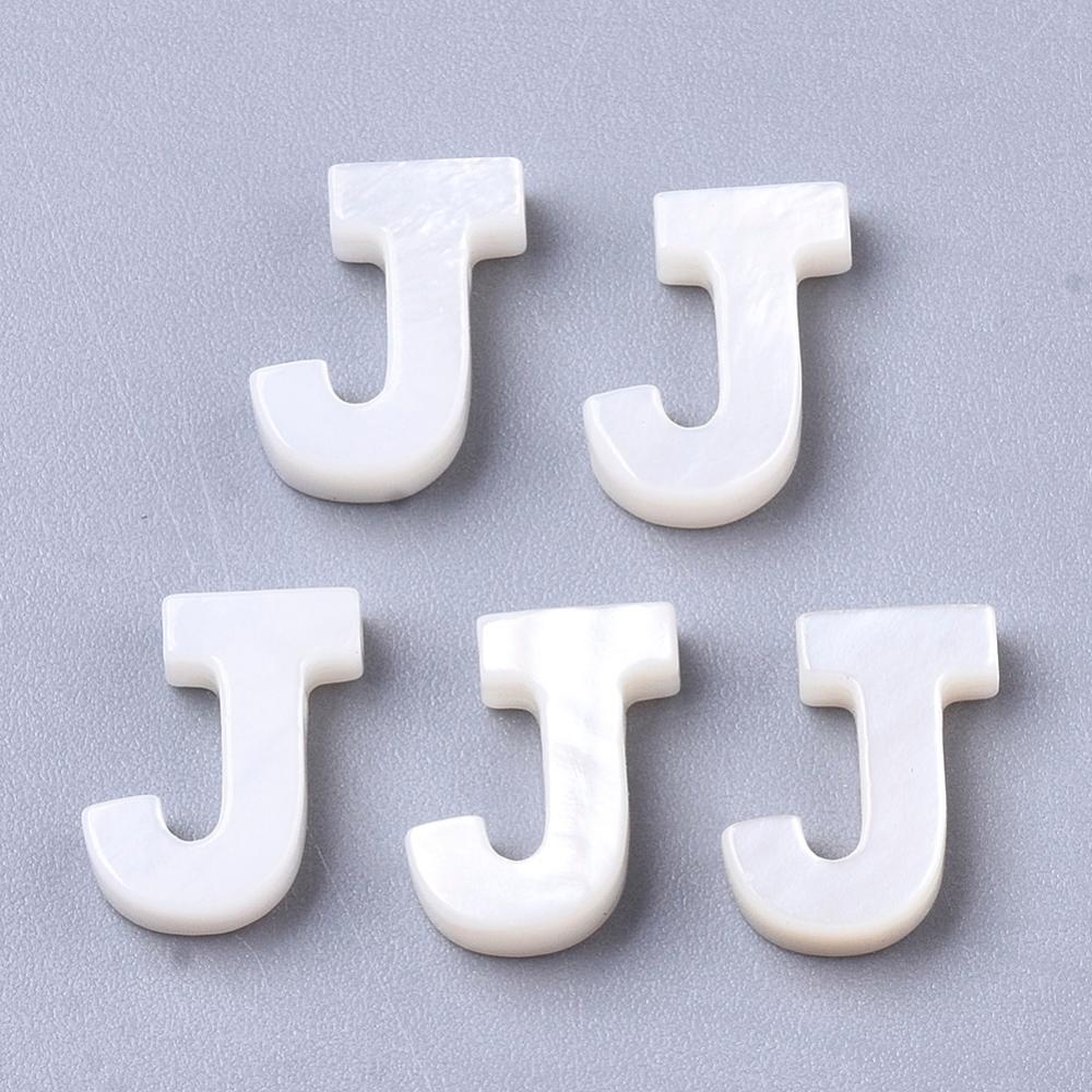FRESH WATER SHELL ALPHABET LETTERS (NATURAL SHELL) – AAA Craft Wire